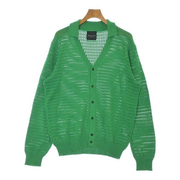 【ブランド】ROBERTO COLLINA (ロベルトコリーナ)【タイプ】メンズ【商品番号】2200647903063r20260304【コンディション】ランク：B   【カラー】緑【サイズ】50(XL位)【実寸(cm)】身幅:58cm,肩...