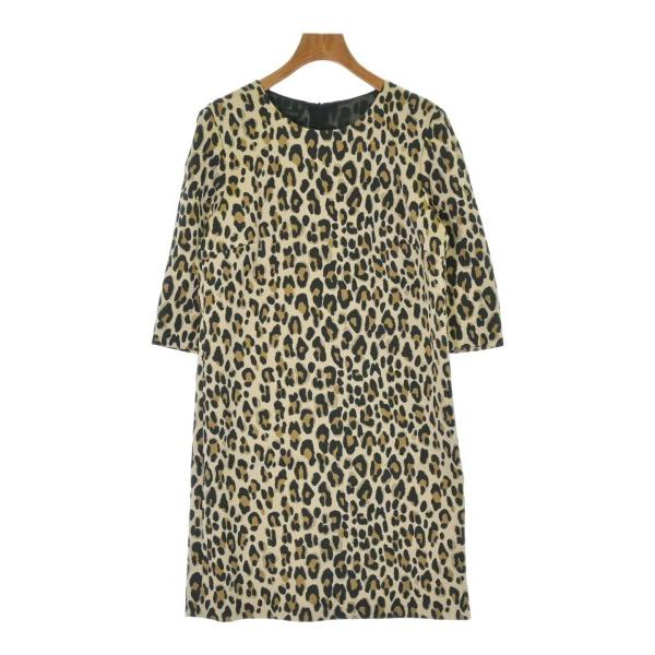 【ブランド】ESCADA (エスカーダ)【タイプ】レディース【商品番号】2200677760018r20260424【コンディション】ランク：A   【カラー】ベージュx黒(豹柄)【サイズ】36(XS位)【実寸(cm)】身幅:45cm,肩幅...