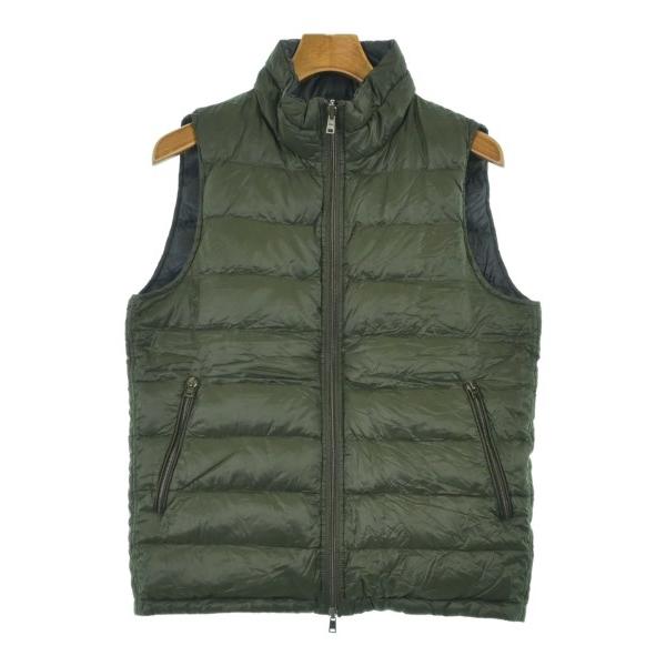 【ブランド】HERNO (ヘルノ)【タイプ】メンズ【商品番号】2200652060034r20260214【コンディション】ランク：B   【カラー】カーキ【サイズ】48(L位)【実寸(cm)】身幅:50.5cm,肩幅:37.5cm,着丈:...