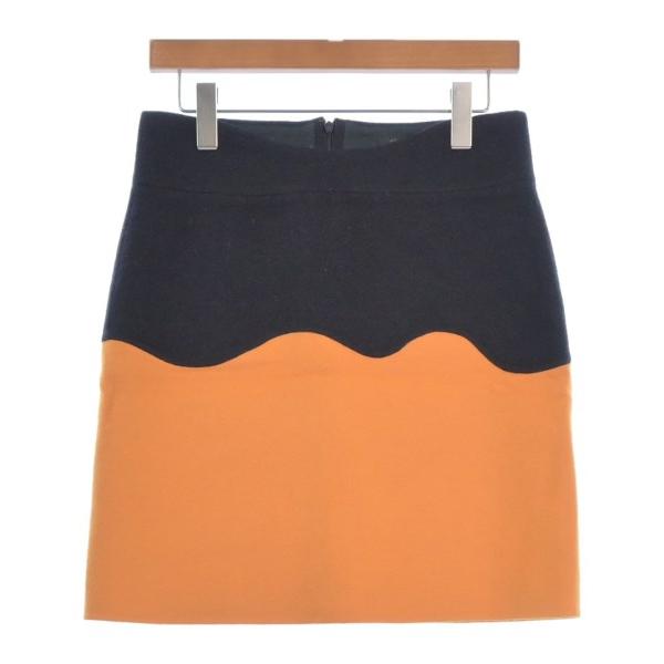 【タイプ】レディース【商品番号】2200544752047r20250420【コンディション】ランク：A   【カラー】黒xオレンジ【サイズ】40(M位)【実寸(cm)】ウエスト:75cm,ヒップ:89cm,スカート丈:50cm【素材】カシ...