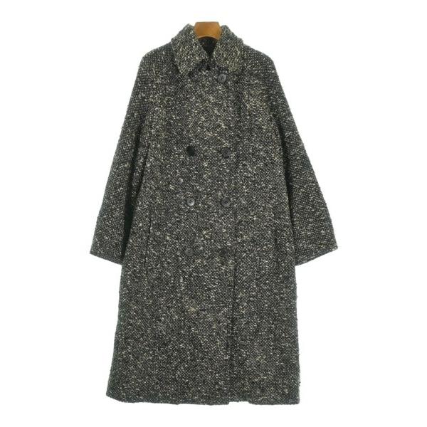 【ブランド】L'EQUIPE YOSHIE INABA (レキップヨシエイナバ)【タイプ】レディース【商品番号】2200638436013r20260130【コンディション】ランク：B   【カラー】黒x白(総柄)【サイズ】38(S位)【実...