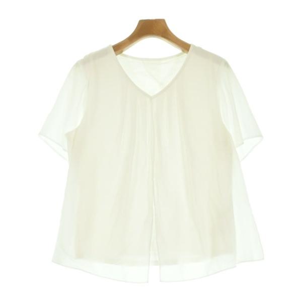 【ブランド】L'EQUIPE YOSHIE INABA (レキップヨシエイナバ)【タイプ】レディース【商品番号】2200640120382r20260220【コンディション】ランク：B   詳細：首元汚れあり【カラー】白【サイズ】40(M位...