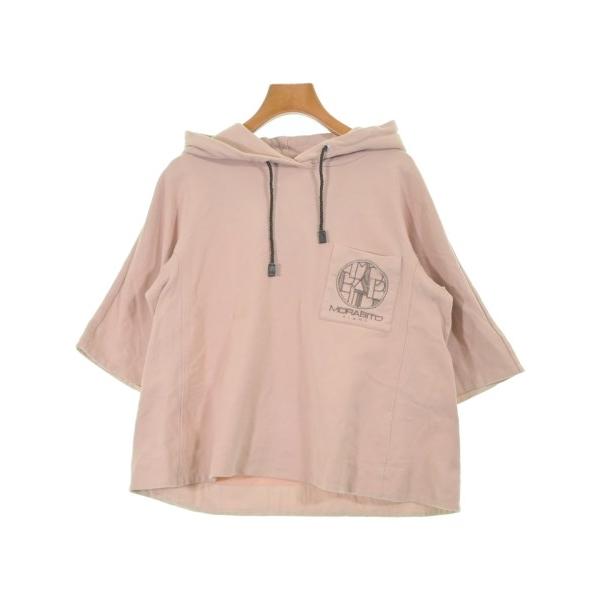 【ブランド】MORABITO (モラビト)【タイプ】レディース【商品番号】2200622363240r20251223【コンディション】ランク：B   詳細：全体毛羽立ちあり【カラー】ピンクベージュ系【サイズ】38(S位)【実寸(cm)】身...