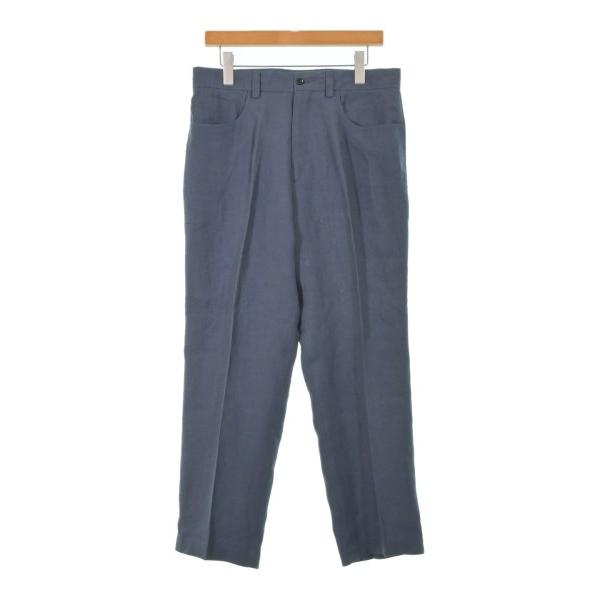 【ブランド】BERNARD ZINS (ベルナールザンス)【タイプ】メンズ【商品番号】2200661783146r20260316【コンディション】ランク：B   【カラー】紺【サイズ】44(S位)【実寸(cm)】ウエスト:82cm,裾周り...
