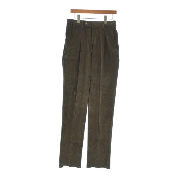 【ブランド】BERNARD ZINS (ベルナールザンス)【タイプ】メンズ【商品番号】2200666743244r20260407【コンディション】ランク：A   【カラー】カーキ【サイズ】5(XXL位)【実寸(cm)】ウエスト:76cm,...