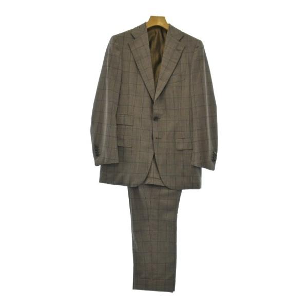 【タイプ】メンズ【商品番号】2200495527015r20241020【コンディション】ランク：A   【カラー】紫系(チェック)【サイズ】-(M位)【実寸(cm)】ジャケット身幅:48.5cm,ジャケット肩幅:41cm,ジャケット袖丈:...