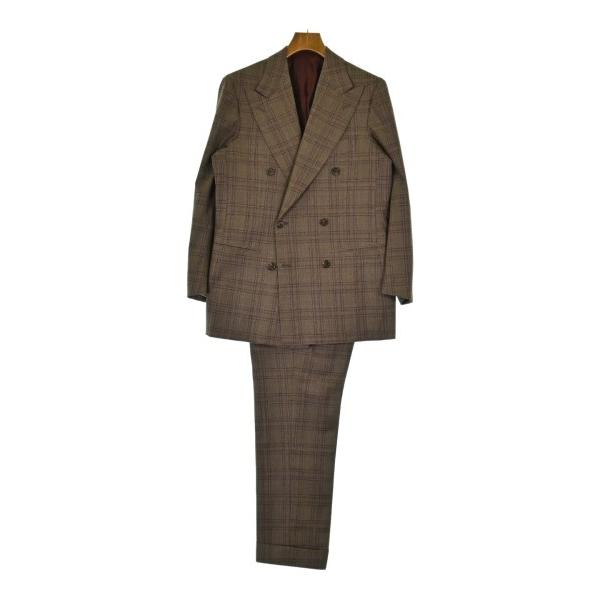 【ブランド】CESARE ATTOLINI (チェザレアットリーニ)【タイプ】メンズ【商品番号】2200639547015r20251222【コンディション】ランク：A   詳細：ブランドタグペン痕あり【カラー】茶(チェック)【サイズ】-/...