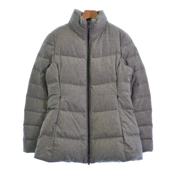 【タイプ】レディース【商品番号】2200449650264r20240519【コンディション】ランク：B   【カラー】グレー【サイズ】46(XL位)【実寸(cm)】身幅:52cm,肩幅:42.5cm,袖丈:65.5cm,着丈:71cm【素...