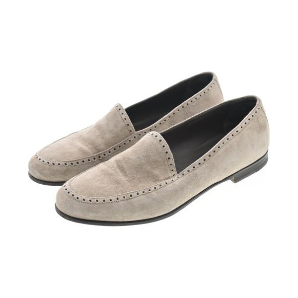 【ブランド】FERRANTE (フェランテ)【タイプ】メンズ【商品番号】2200651473026r20260306【コンディション】ランク：B   【カラー】グレーベージュ系【サイズ】UK7 1/2(26cm位)【実寸(cm)】高さ:6....