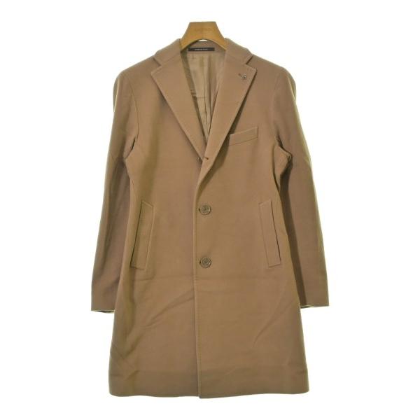 【ブランド】TAGLIATORE (タリアトーレ)【タイプ】メンズ【商品番号】2200647258040r20260205【コンディション】ランク：B   【カラー】キャメル【サイズ】42(XS位)【実寸(cm)】身幅:42cm,肩幅:41...