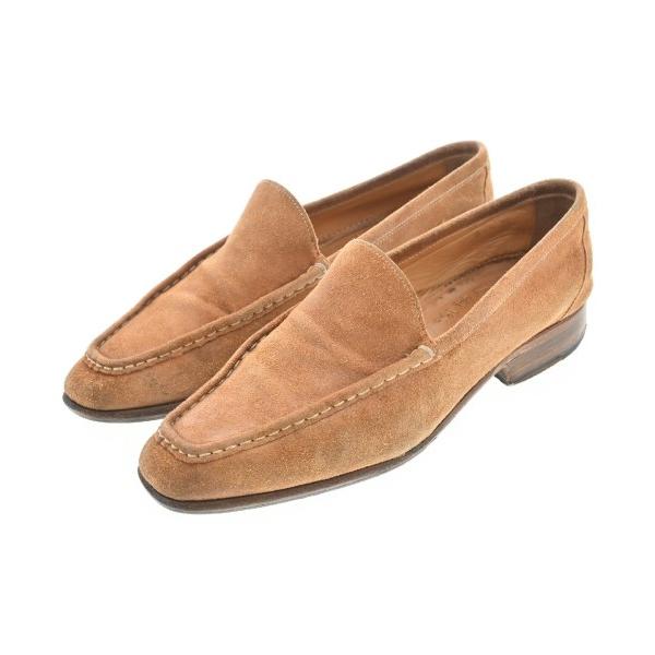 【ブランド】DI MELLA (ディメッラ)【タイプ】メンズ【商品番号】2200557946112r20251014【コンディション】ランク：B   【カラー】キャメル【サイズ】UK7(25.5cm位)【実寸(cm)】高さ:5.5cm,ヒー...