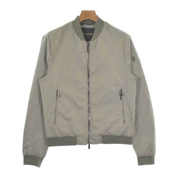 【ブランド】MooRER (ムーレー)【タイプ】メンズ【商品番号】2200660757025r20260318【コンディション】ランク：B   詳細：汚れ、スレあり【カラー】グレー【サイズ】46(M位)【実寸(cm)】身幅:53cm,裄丈:...
