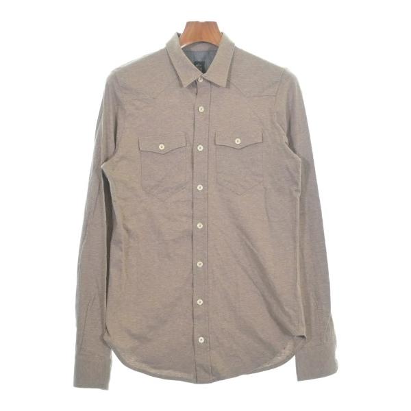 【ブランド】eleventy (イレブンティ)【タイプ】メンズ【商品番号】2200639926032r20260301【コンディション】ランク：B   【カラー】ベージュ【サイズ】S【実寸(cm)】身幅:47.5cm,肩幅:40cm,袖丈:...