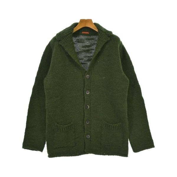 【ブランド】BARENA (バレナ)【タイプ】レディース【商品番号】2200657493011r20260312【コンディション】ランク：B   詳細：所々毛羽立ちあり【カラー】緑【サイズ】L【実寸(cm)】身幅:52cm,肩幅:48cm,...