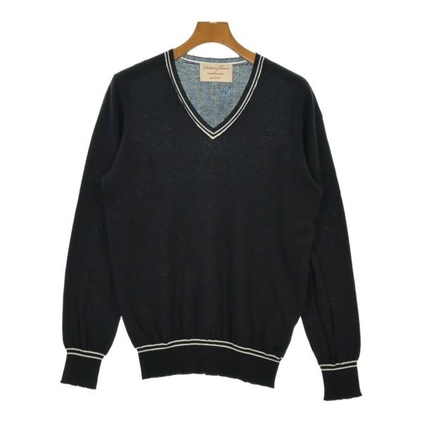 【ブランド】CHRISTIANO FiSSORE (クリスティアーノ　フィッソーレ)【タイプ】メンズ【商品番号】2200634799037r20260106【コンディション】ランク：A   【カラー】紺【サイズ】44(S位)【実寸(cm)】...