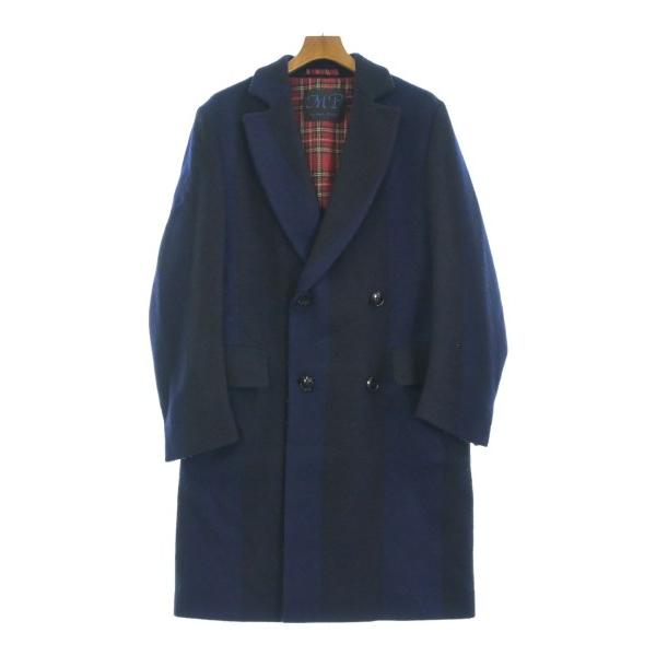 【ブランド】MP di Massimo Piombo (エムピーディマッシモピオンボ)【タイプ】メンズ【商品番号】2200529952189r20250208【コンディション】ランク：B   詳細：全体に毛羽立ちがあります。【カラー】青x紺...