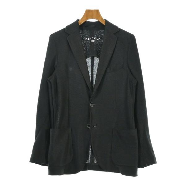 【ブランド】CIRCOLO 1901 (チルコロ１９０１)【タイプ】メンズ【商品番号】2200657709051r20260225【コンディション】ランク：B   【カラー】黒【サイズ】46(M位)【実寸(cm)】身幅:45cm,肩幅:40...