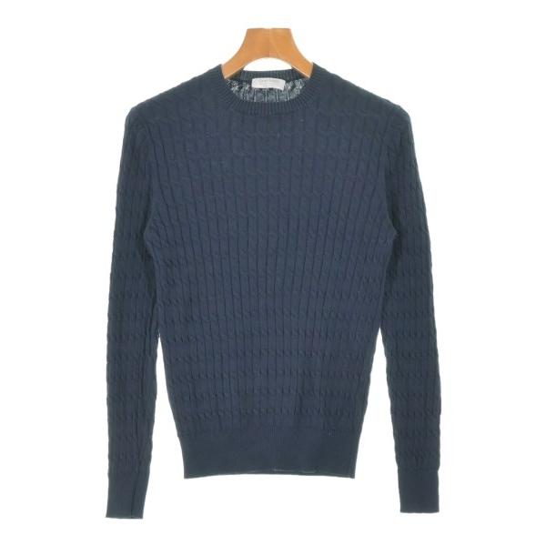 【ブランド】GRAN SASSO (グランサッソ)【タイプ】メンズ【商品番号】2200662584094r20260308【コンディション】ランク：B   【カラー】紺【サイズ】48(L位)【実寸(cm)】身幅:37cm,肩幅:39cm,袖...