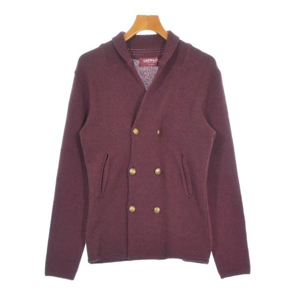 【ブランド】DREW&amp;CO (ドリューアンドコー)【タイプ】メンズ【商品番号】2200685307021r20260521【コンディション】ランク：B   【カラー】赤【サイズ】M【実寸(cm)】身幅:46cm,肩幅:44cm,袖丈...