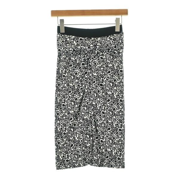 【ブランド】Max Mara STUDIO (マックスマーラ　ストゥーディオ)【タイプ】レディース【商品番号】2200681605220r20260519【コンディション】ランク：B   詳細：全体スレあり【カラー】白x黒(総柄)【サイズ】...