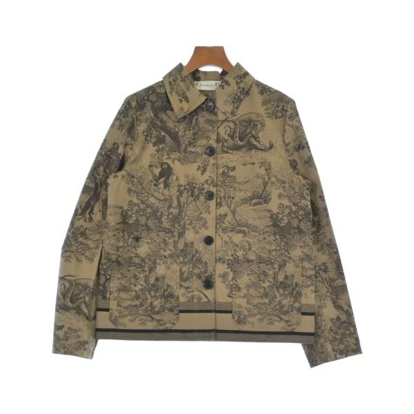 【ブランド】Christian Dior (クリスチャンディオール)【タイプ】レディース【商品番号】2200635592132r20251215【コンディション】ランク：B   詳細：ブランドタグ汚れあり【カラー】ベージュxグレー(総柄)【...