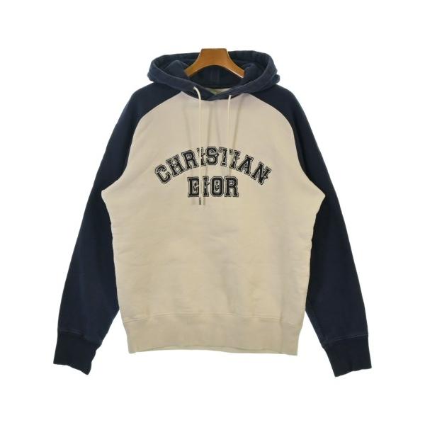 【ブランド】Dior Homme (ディオールオム)【タイプ】メンズ【商品番号】2200651814065r20260131【コンディション】ランク：C   【カラー】白x紺【サイズ】S【実寸(cm)】身幅:61cm,裄丈:100cm,着丈...