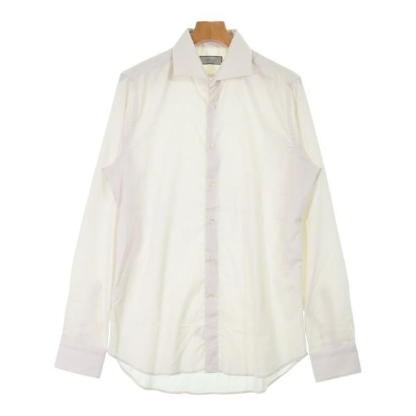 【ブランド】CANALI (カナリ)【タイプ】メンズ【商品番号】2200635433091r20251212【コンディション】ランク：B   【カラー】ピンクベージュ【サイズ】16(L位)【実寸(cm)】身幅:56cm,肩幅:45cm,袖丈...