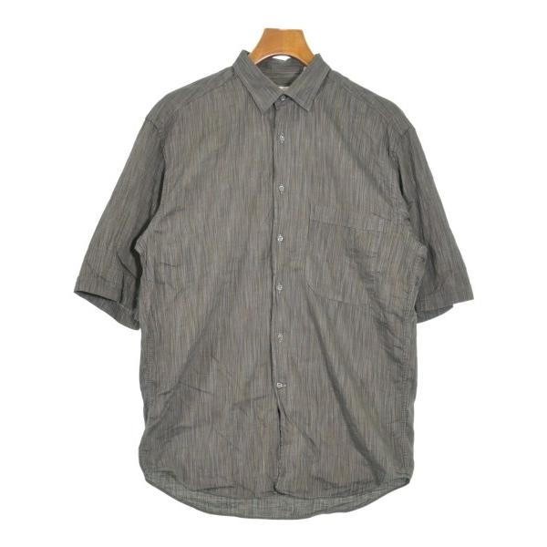 【ブランド】CANALI (カナリ)【タイプ】メンズ【商品番号】2200587996019r20251003【コンディション】ランク：B   詳細：品質表示なし【カラー】グレー系【サイズ】16(L位)【実寸(cm)】身幅:55cm,肩幅:5...