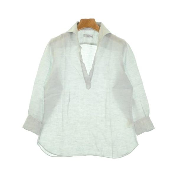 【ブランド】ORIAN (オリアン)【タイプ】レディース【商品番号】2200646252070r20260124【コンディション】ランク：B   【カラー】グレー【サイズ】40(M位)【実寸(cm)】身幅:48cm,肩幅:37cm,袖丈:4...