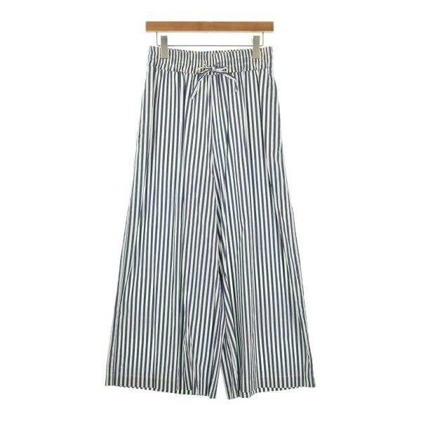 【ブランド】MAX MARA WEEK END LINE (マックスマーラ　ウィークエンドライン)【タイプ】レディース【商品番号】2200679110033r20260501【コンディション】ランク：B   【カラー】白x紺(ストライプ)【...
