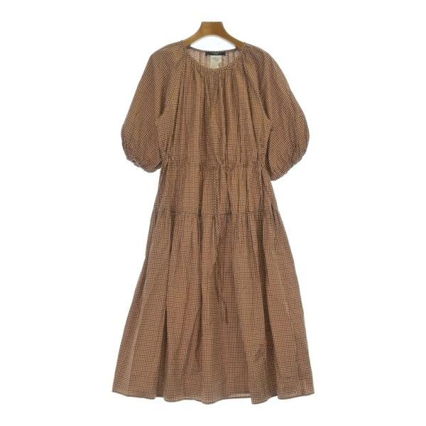 【ブランド】MAX MARA WEEK END LINE (マックスマーラ　ウィークエンドライン)【タイプ】レディース【商品番号】2200641595271r20260221【コンディション】ランク：A   【カラー】茶x白(チェック)【サ...