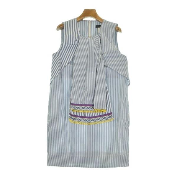 【ブランド】MAX MARA WEEK END LINE (マックスマーラ　ウィークエンドライン)【タイプ】レディース【商品番号】2200667482029r20260402【コンディション】ランク：B   【カラー】青x白(ストライプ)【...