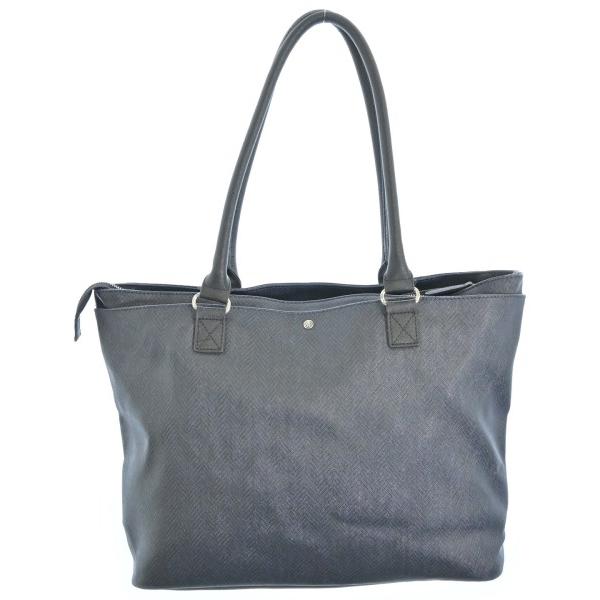【ブランド】PIOMBO (ピオンボ)【タイプ】メンズ【商品番号】2200678382011r20260501【コンディション】ランク：B   【カラー】黒x紺【サイズ】-【実寸(cm)】横:44cm,高さ:31cm,マチ:12cm,持ち手...