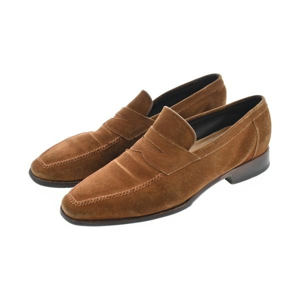 【ブランド】BONORA (ボノラ)【タイプ】メンズ【商品番号】2200639889221r20260208【コンディション】ランク：B   【カラー】茶【サイズ】UK6 1/2(25cm位)【実寸(cm)】高さ:6.5cm,ヒール:2.5...