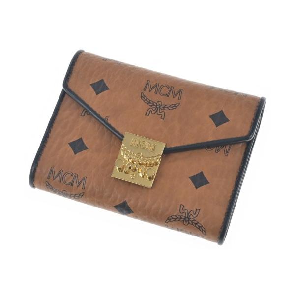 【ブランド】MCM (エムシーエム)【タイプ】レディース【商品番号】2200682771016r20260518【コンディション】ランク：B   【カラー】茶x黒(総柄)【サイズ】-【実寸(cm)】縦:9cm,横:12cm【付属品】袋 【原...