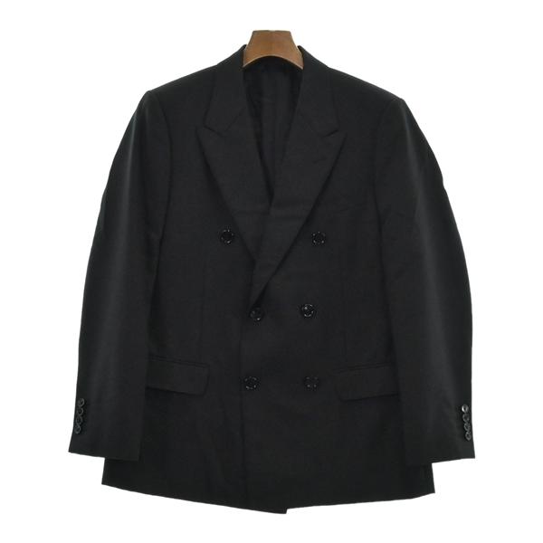 【ブランド】CELINE (セリーヌ)【タイプ】メンズ【商品番号】2200438536043r20240414【コンディション】ランク：B   【カラー】黒【サイズ】50(XL位)【実寸(cm)】身幅:53cm,肩幅:44.5cm,袖丈:6...