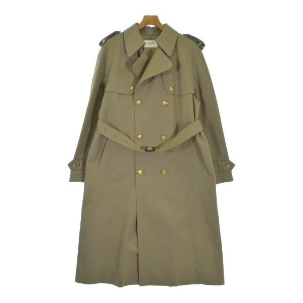 【ブランド】CELINE (セリーヌ)【タイプ】メンズ【商品番号】2200639223018r20251222【コンディション】ランク：A   【カラー】ベージュ【サイズ】40(XS位)【実寸(cm)】身幅:59cm,裄丈:87cm,着丈:...