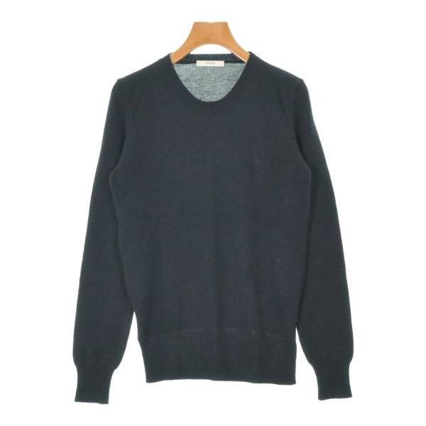 【ブランド】CELINE (セリーヌ)【タイプ】レディース【商品番号】2200655075301r20260218【コンディション】ランク：A   【カラー】紺【サイズ】M【実寸(cm)】身幅:41cm,肩幅:34cm,袖丈:60cm,着丈...