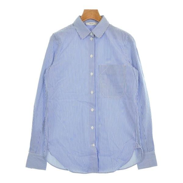 【ブランド】CELINE (セリーヌ)【タイプ】レディース【商品番号】2200646048093r20260127【コンディション】ランク：B   【カラー】青x白(ストライプ)【サイズ】36(XS位)【実寸(cm)】身幅:44cm,肩幅:...