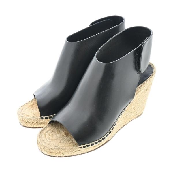 【ブランド】CELINE (セリーヌ)【タイプ】レディース【商品番号】2200648410027r20260210【コンディション】ランク：新品同様   【カラー】黒【サイズ】EU34(20.5cm位)【実寸(cm)】高さ:5cm,ヒール:...