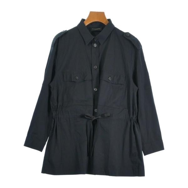 【ブランド】PIAZZA SEMPIONE (ピアッツァセンピオーネ)【タイプ】レディース【商品番号】2200667782204r20260415【コンディション】ランク：B   【カラー】黒【サイズ】42(M位)【実寸(cm)】身幅:55...