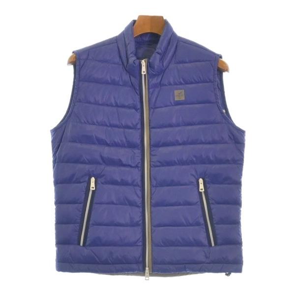 【タイプ】メンズ【商品番号】2200505412157r20241209【コンディション】ランク：B   【カラー】青紫【サイズ】46(M位)【実寸(cm)】身幅:51.5cm,肩幅:40cm,着丈:63cm【素材】(表地、裏地)ナイロン1...