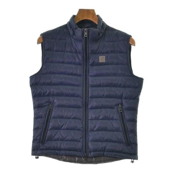 【タイプ】メンズ【商品番号】2200532050209r20250222【コンディション】ランク：B   詳細：品質表示はありません。【カラー】紺【サイズ】44(S位)【実寸(cm)】身幅:50cm,肩幅:41cm,着丈:62cm【素材】品...