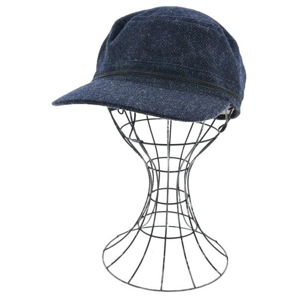 【ブランド】CASTANO (カスターノ)【タイプ】メンズ【商品番号】2200576024020r20251003【コンディション】ランク：B   【カラー】チャコールグレー(ヘリンボーン)【サイズ】57cm-59cm【実寸(cm)】頭まわ...