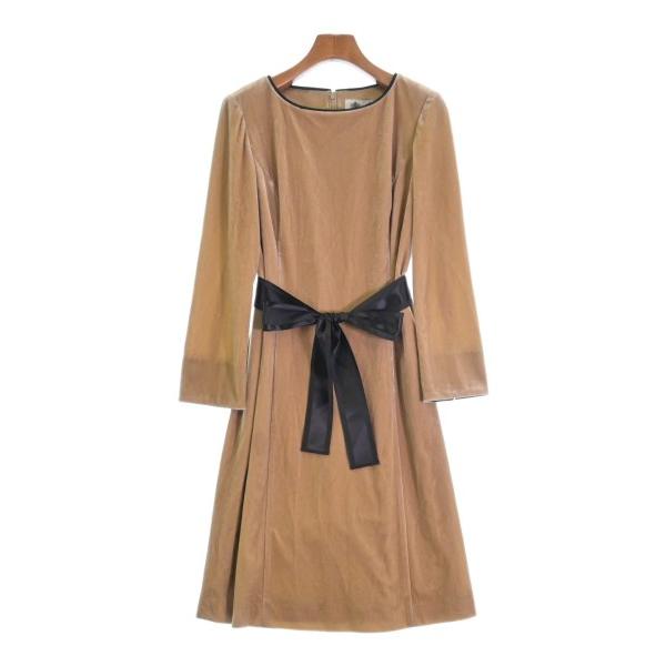 【タイプ】レディース【商品番号】2200403819027r20240102【コンディション】ランク：B   【カラー】茶【サイズ】38(M位)【実寸(cm)】身幅:40cm,肩幅:36cm,袖丈:52cm,着丈:92cm【付属品】ウエスト...