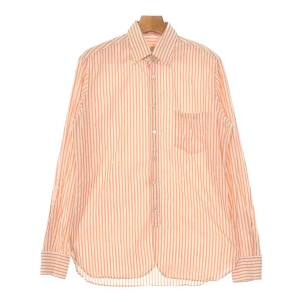 【ブランド】ALESSANDRO GHERARDI (アレッサンドロゲラルディ)【タイプ】メンズ【商品番号】2200673540058r20260412【コンディション】ランク：B   【カラー】オレンジxアイボリー(ストライプ)【サイズ】...