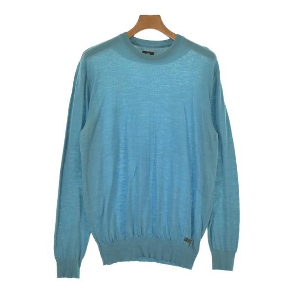 【ブランド】BOGNER (ボグナー)【タイプ】メンズ【商品番号】2200635388179r20251217【コンディション】ランク：B   詳細：品質表示ペン痕あり【カラー】水色【サイズ】50(XL位)【実寸(cm)】身幅:46cm,肩...