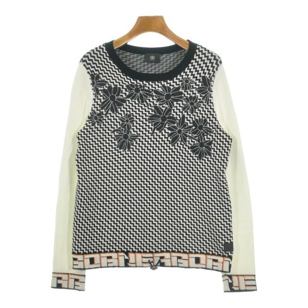 【ブランド】BOGNER (ボグナー)【タイプ】レディース【商品番号】2200588111039r20250823【コンディション】ランク：B   【カラー】黒x白xオレンジ(総柄)【サイズ】XS【実寸(cm)】身幅:45cm,肩幅:43....