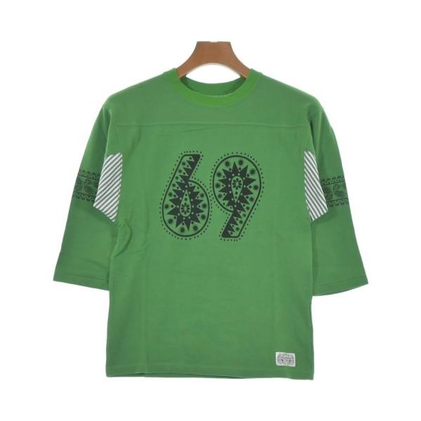 【ブランド】Gauntlets (ガントレッツ)【タイプ】メンズ【商品番号】2200620617505r20251211【コンディション】ランク：B   【カラー】緑【サイズ】S【実寸(cm)】身幅:48cm,肩幅:45cm,袖丈:35cm...