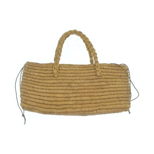 【ブランド】Le Voyage en Panier (ルヴォヤージュエンパニーヤ)【タイプ】レディース【商品番号】2200634249358r20260131【コンディション】ランク：B   詳細：ラメ糸ほつれあり【カラー】ベージュxゴール...